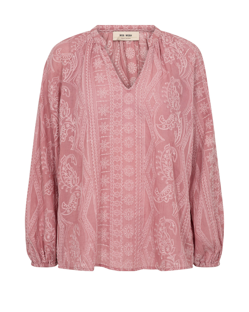 Gata Allo Blouse, Dusty Rose – Butik Ottos